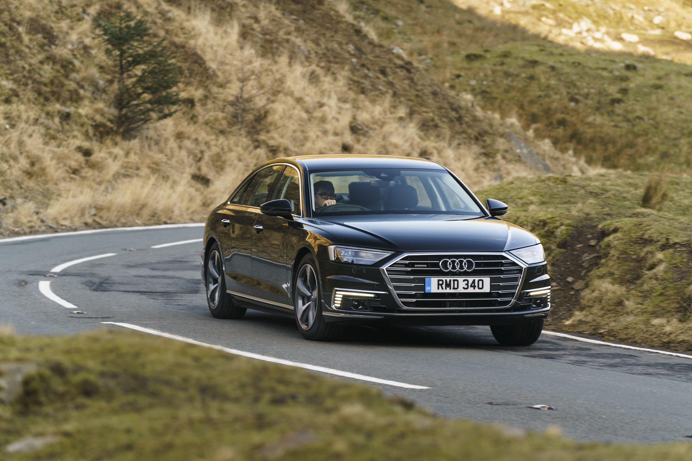 Audi A8 hybrid engines, drive & performance | DrivingElectric