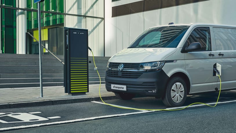 VW Transporter hybrid van: new T7 to launch in 2021 with plug-in option ...