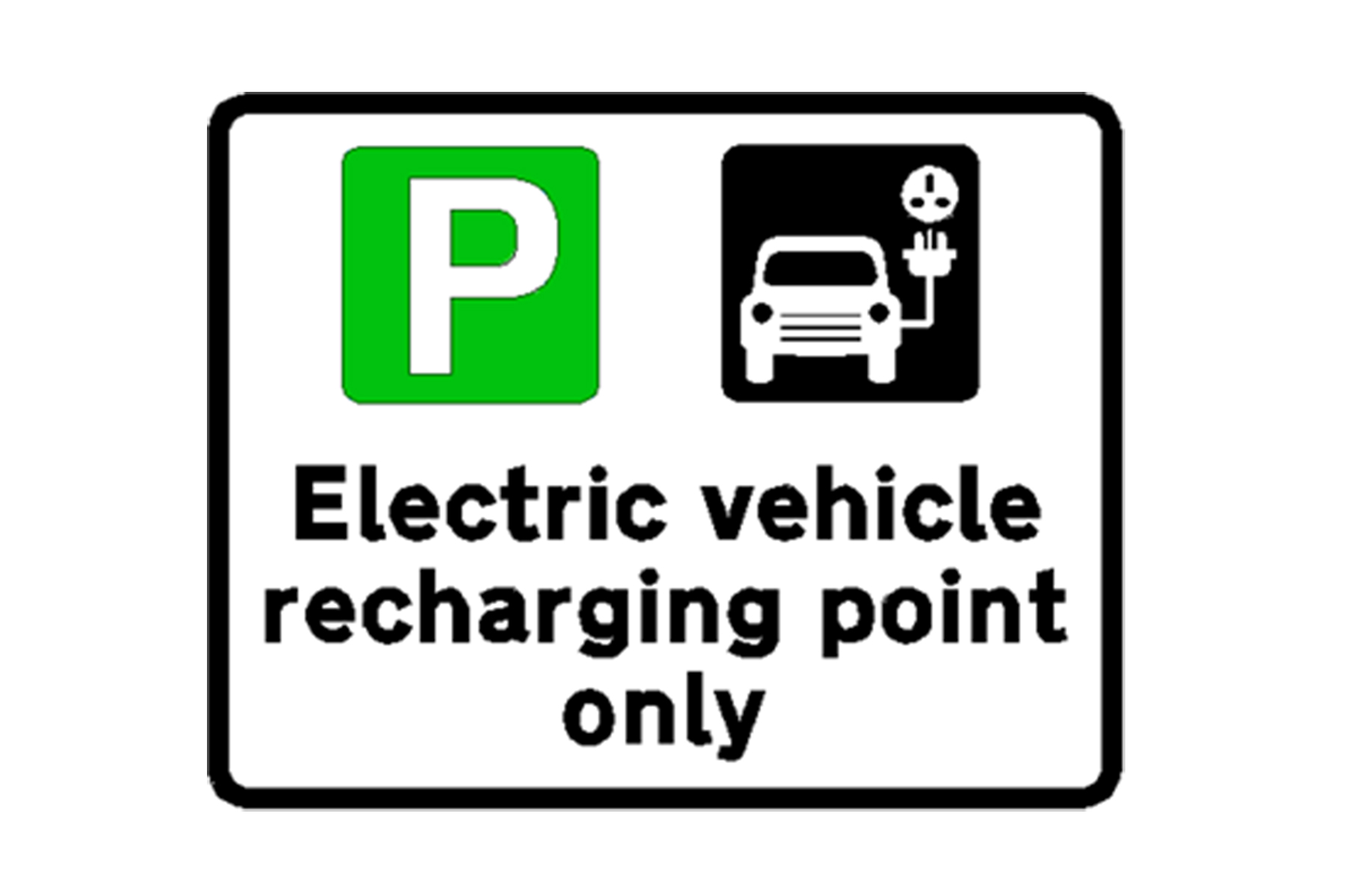 Majority want green signs for electric-car charging points ...