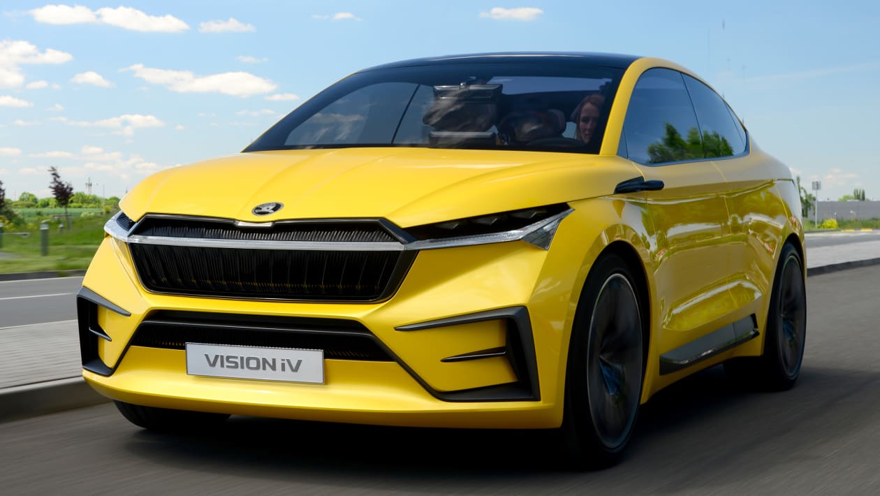 Skoda Vision iV concept review 2021 | DrivingElectric