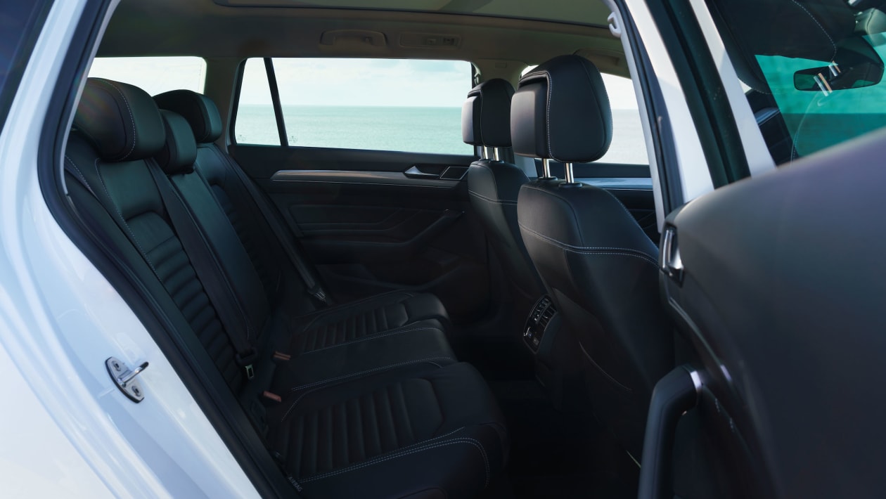 Volkswagen Passat GTE Estate boot space & seating | DrivingElectric