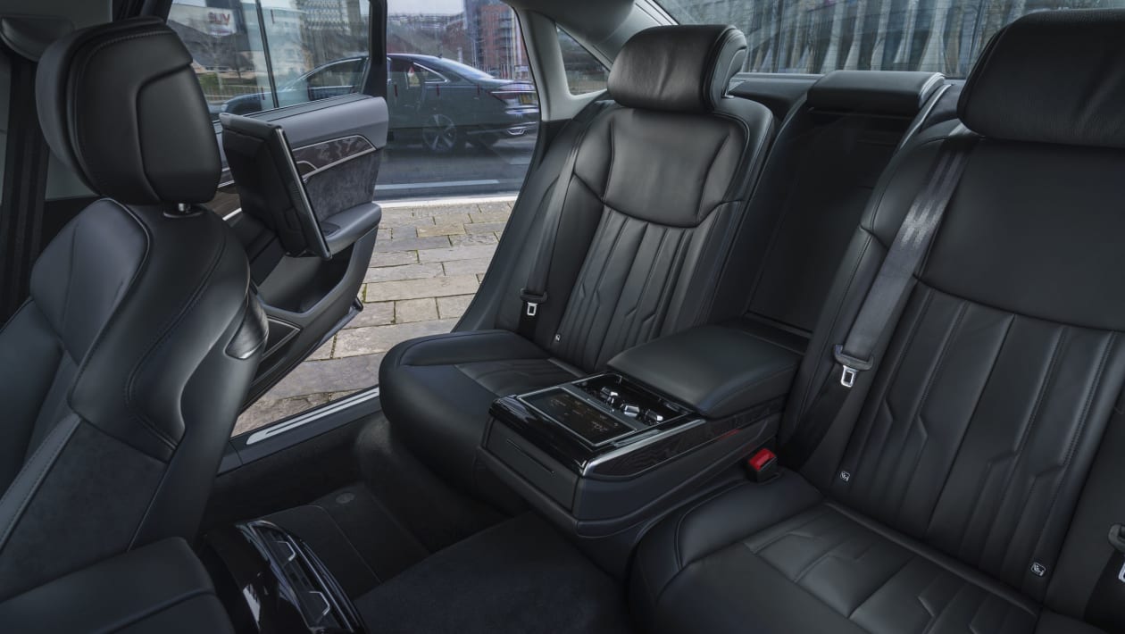 Audi A8 hybrid boot space & seating | DrivingElectric