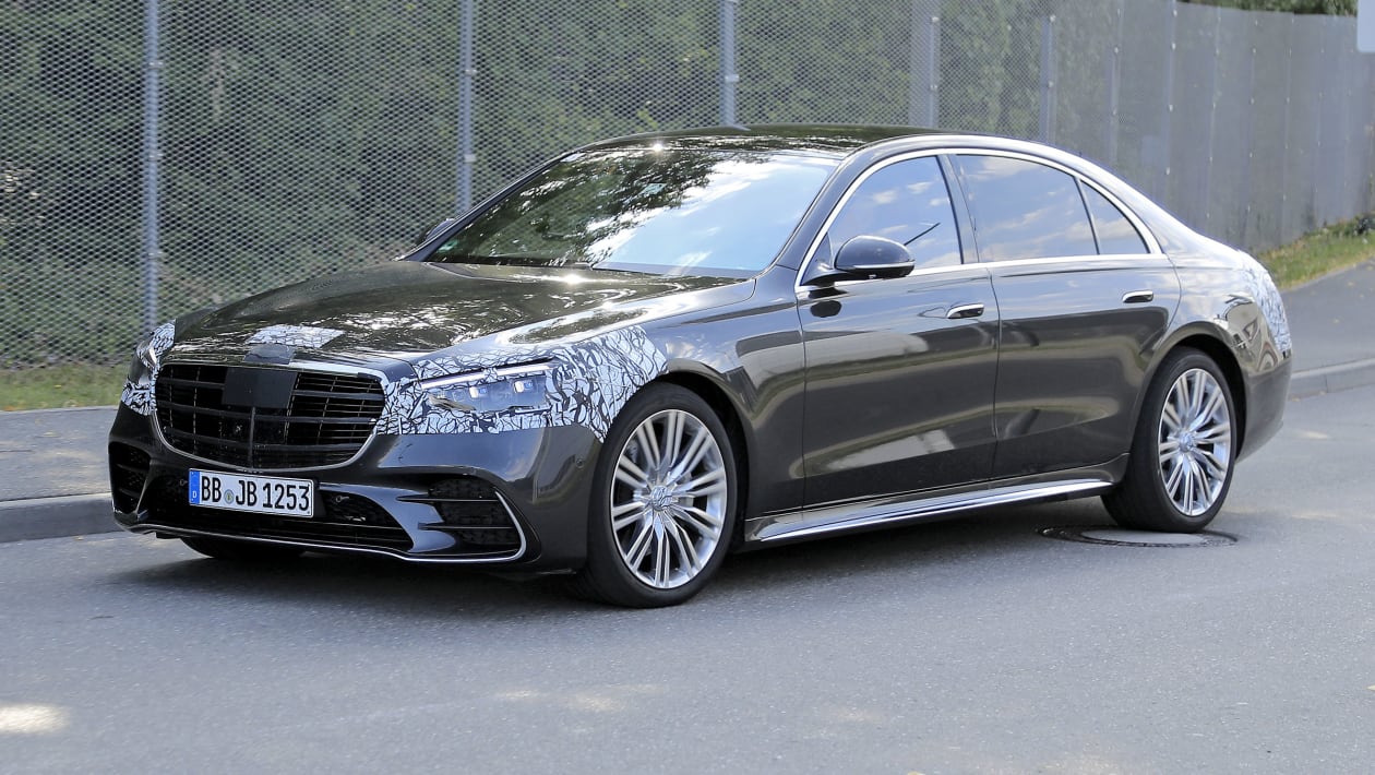 2021 Mercedes S-Class plug-in hybrid: spy shots II | DrivingElectric