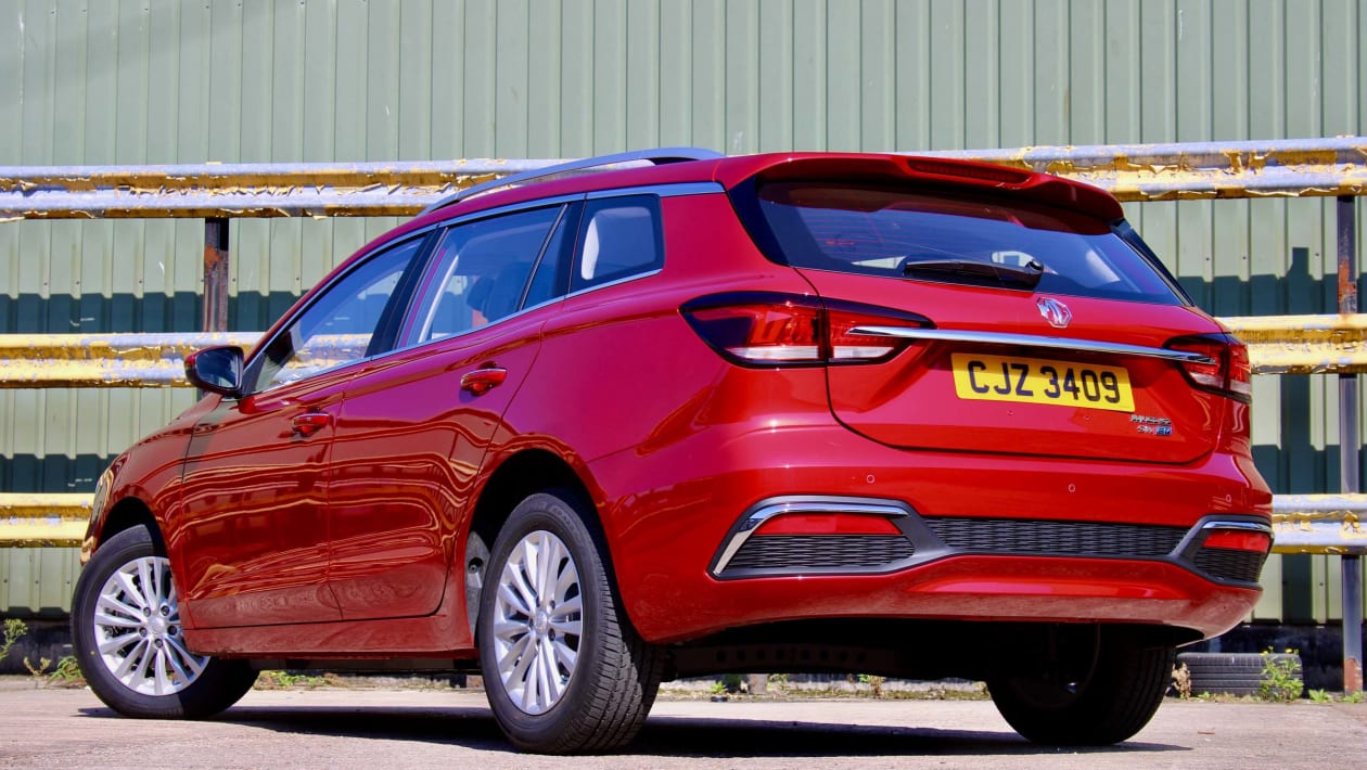 MG 5 SW EV pictures | DrivingElectric