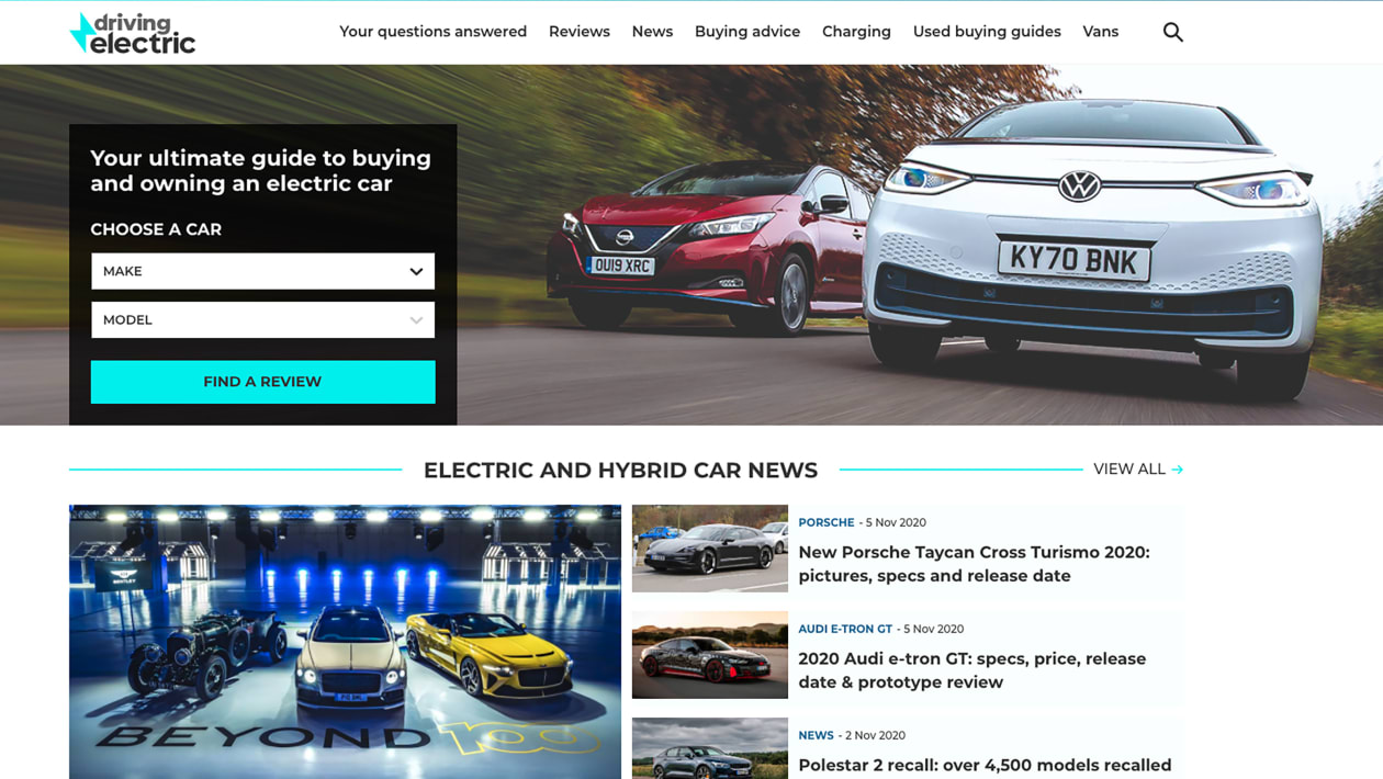 Welcome to the all-new DrivingElectric website | DrivingElectric
