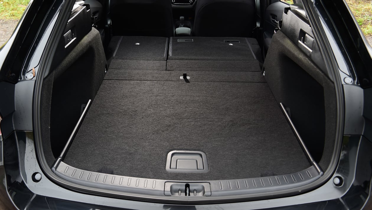 Suzuki Swace hybrid boot space & seating | DrivingElectric