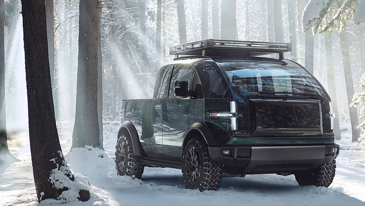 Canoo to launch new electric pick-up in 2023 | DrivingElectric