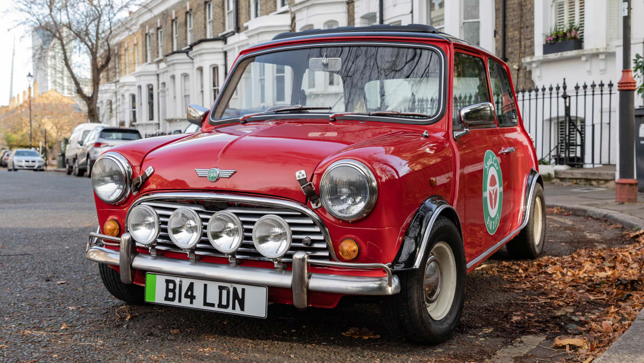 Electric classic Mini conversion from Electrogenic pictures ...
