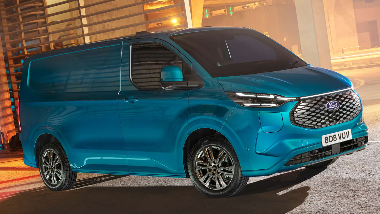 Ford E-Transit Custom electric van pictures | DrivingElectric