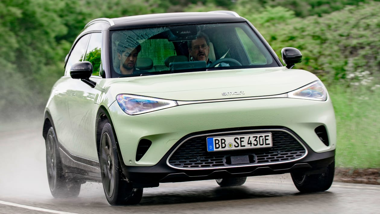 Smart #1 prototype ride pictures | DrivingElectric