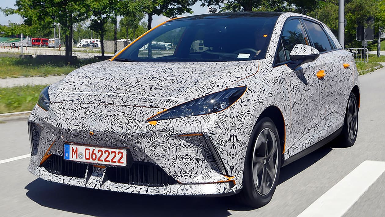 MG 4 EV prototype drive pictures | DrivingElectric