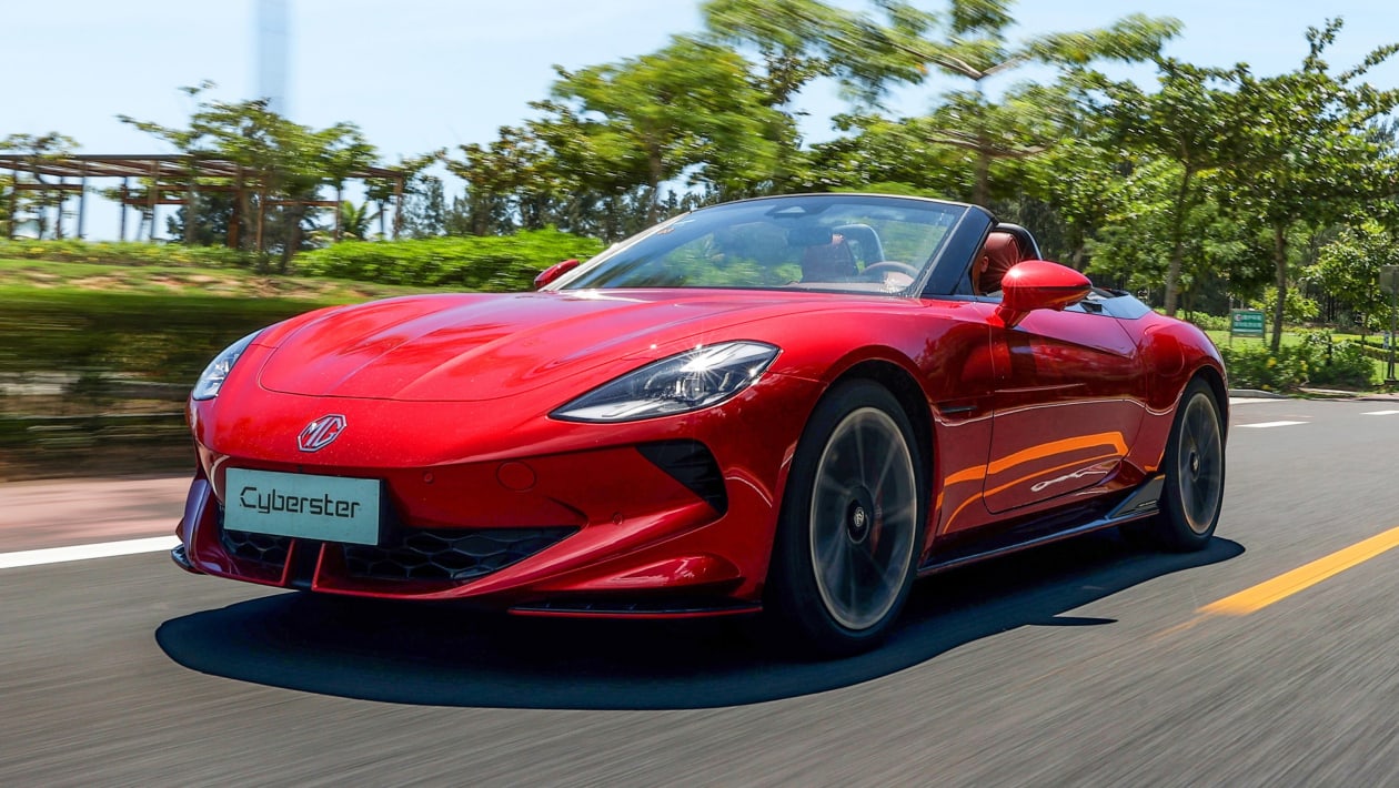 MG Cyberster review | DrivingElectric