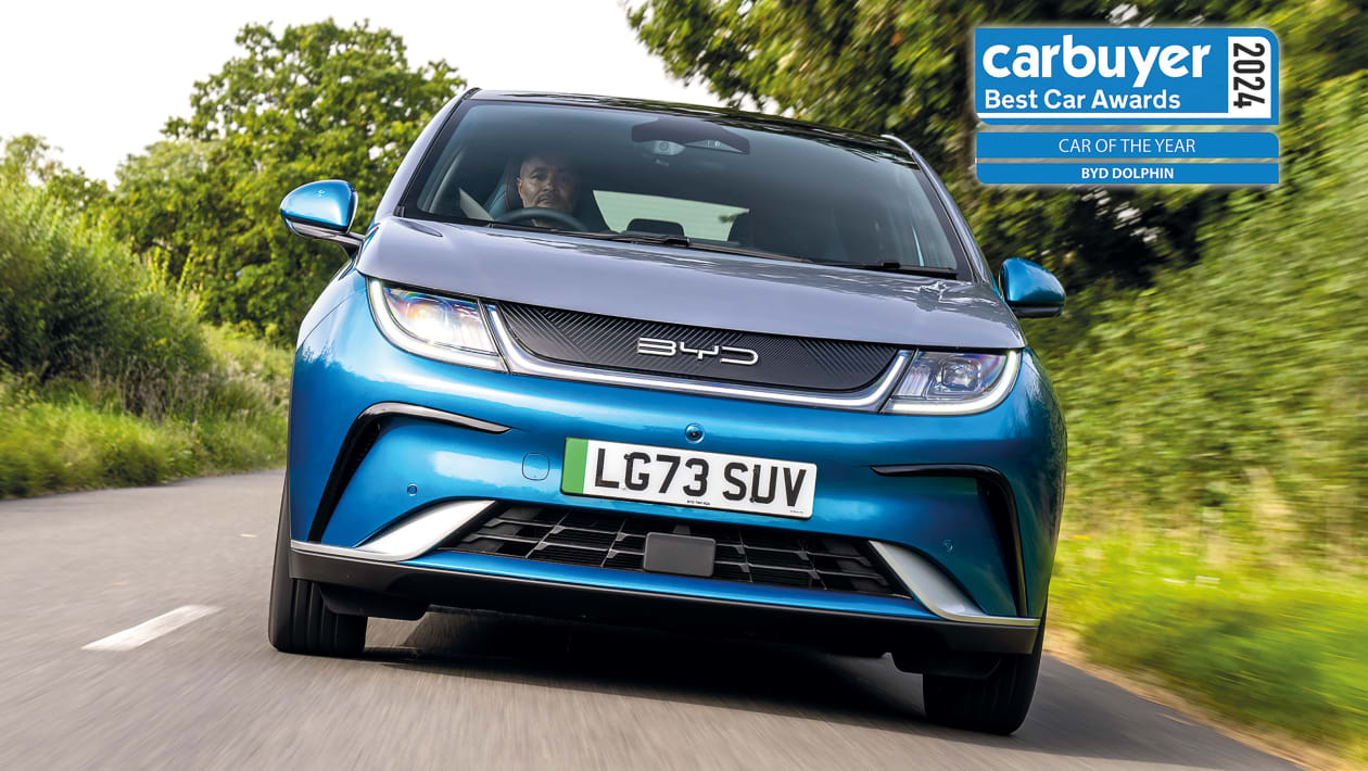 Electric BYD Dolphin is Carbuyer Car of the Year | DrivingElectric