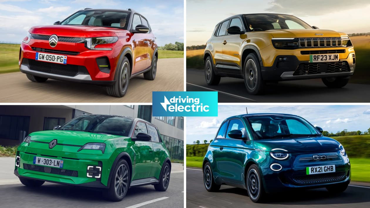 Top 10 best small electric cars 2025 | DrivingElectric