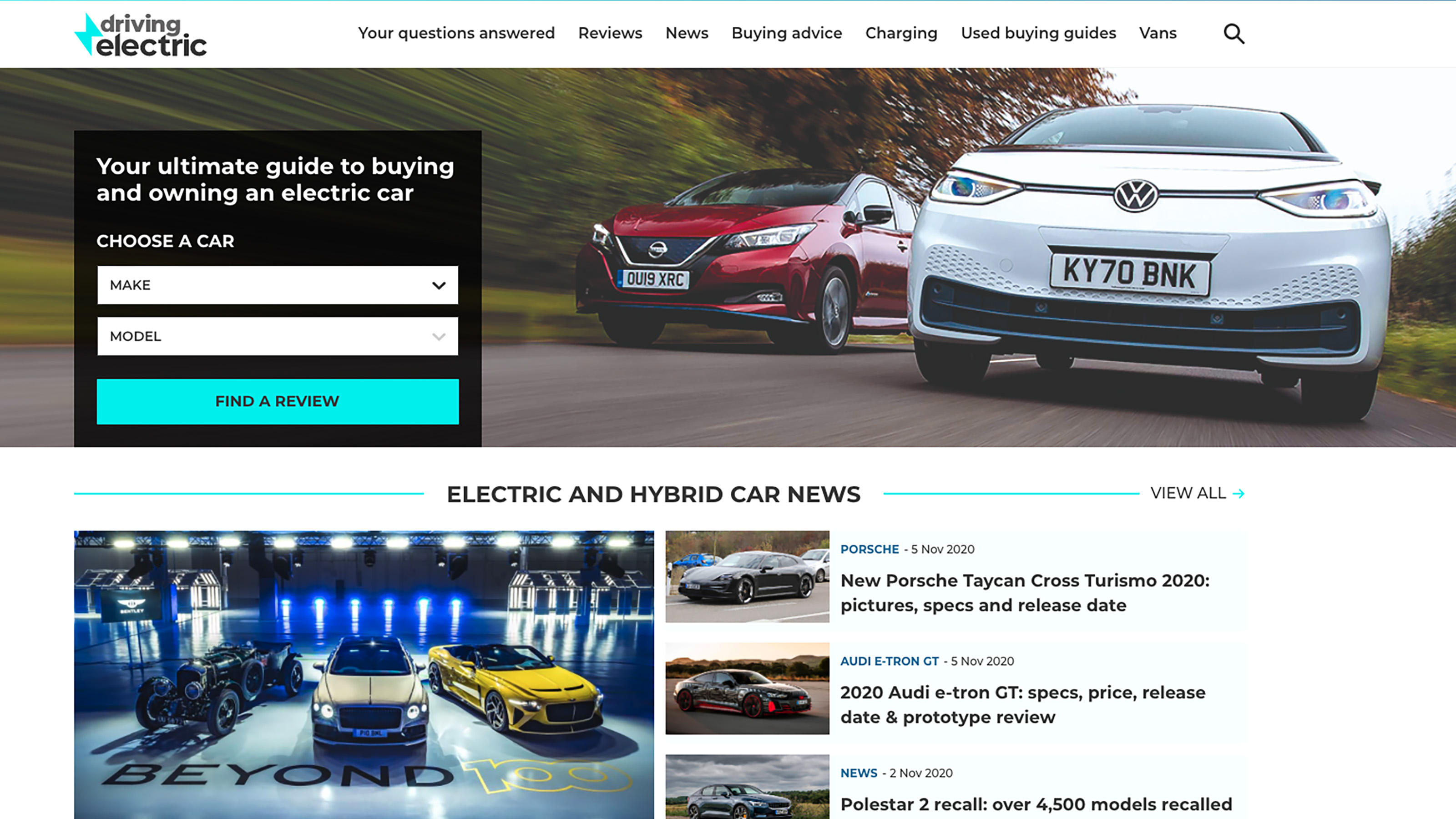 Welcome to the all-new DrivingElectric website | DrivingElectric