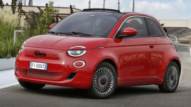 New Fiat 500(RED) pictures | DrivingElectric