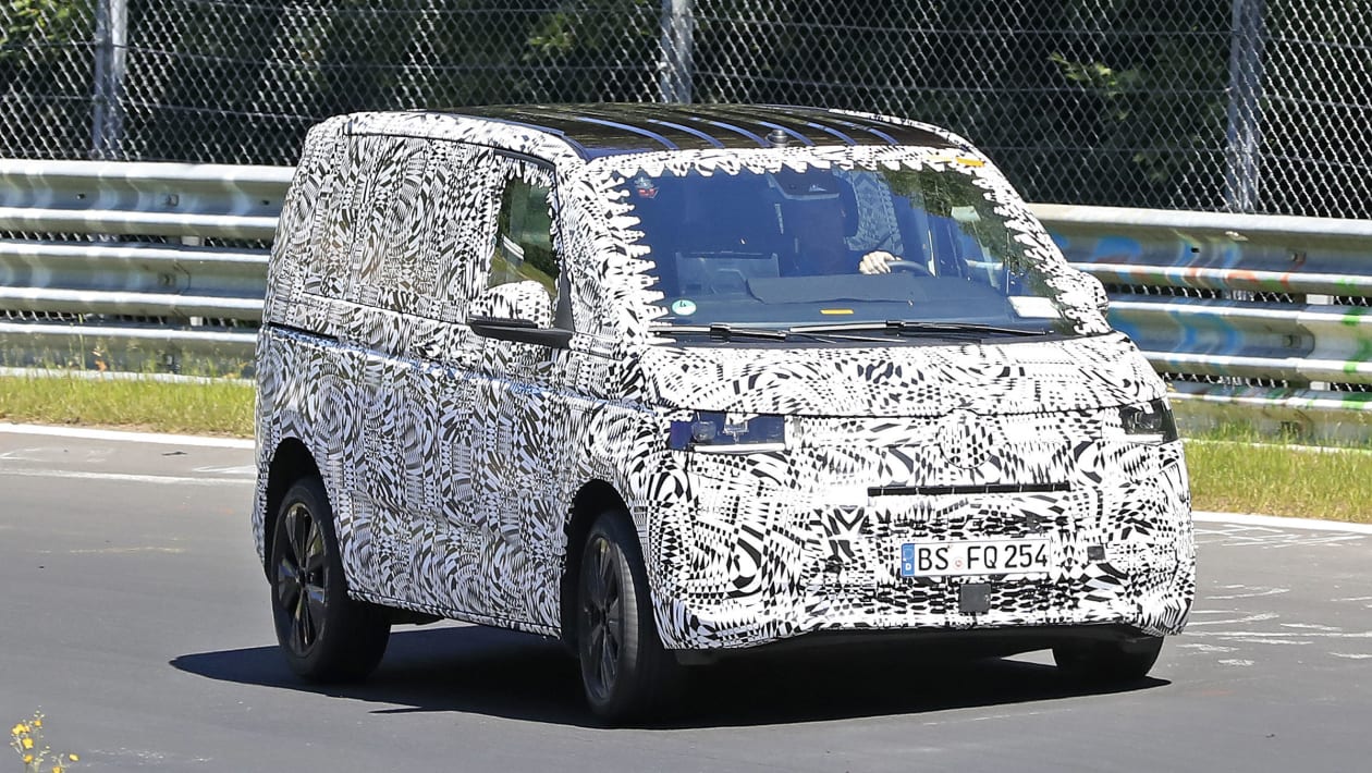 VW Transporter hybrid van: new T7 to launch in 2021 with plug-in option ...