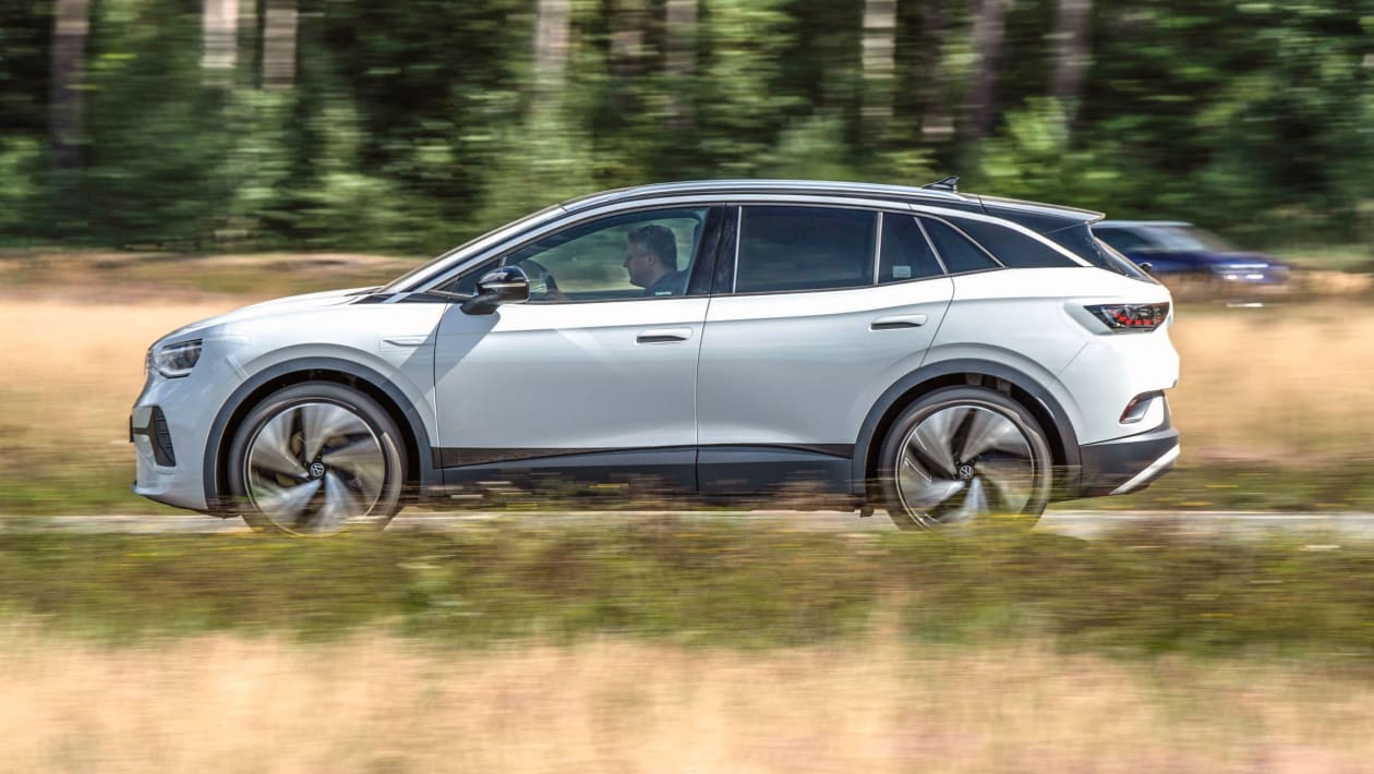 Volkswagen ID.4 electric prototype review pictures | DrivingElectric